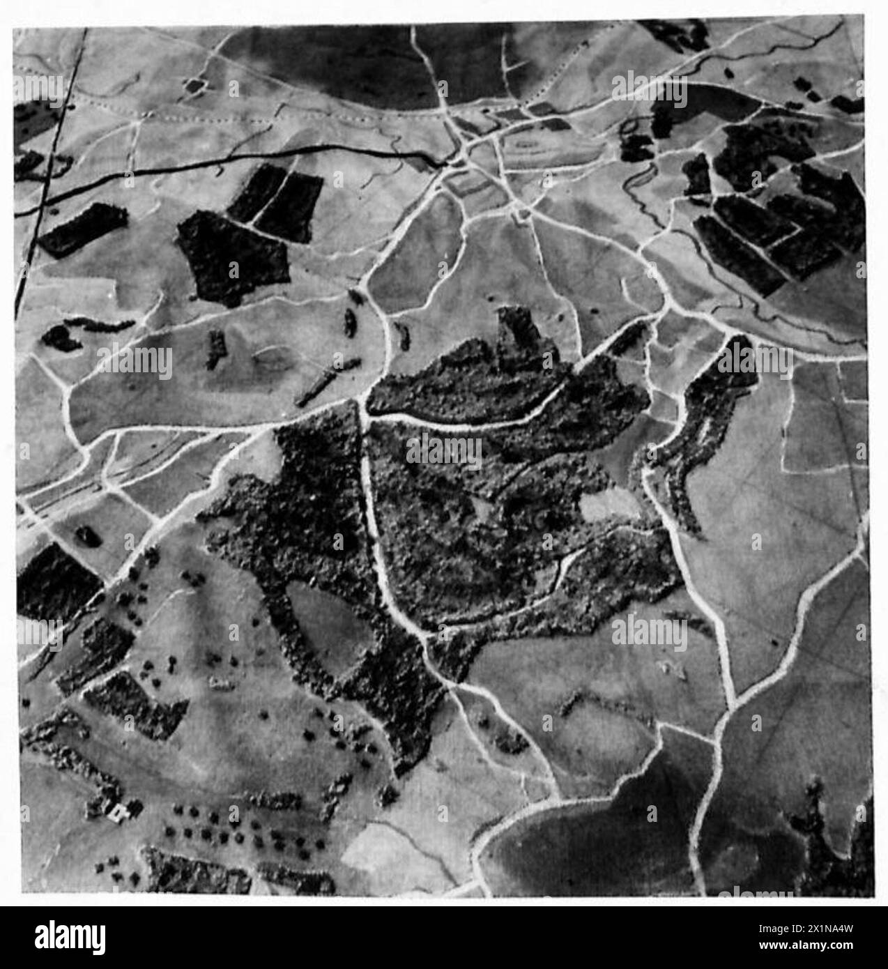 COMPOSITE PHOTOGRAPHS OF MAP - Various sections of the map, British ...