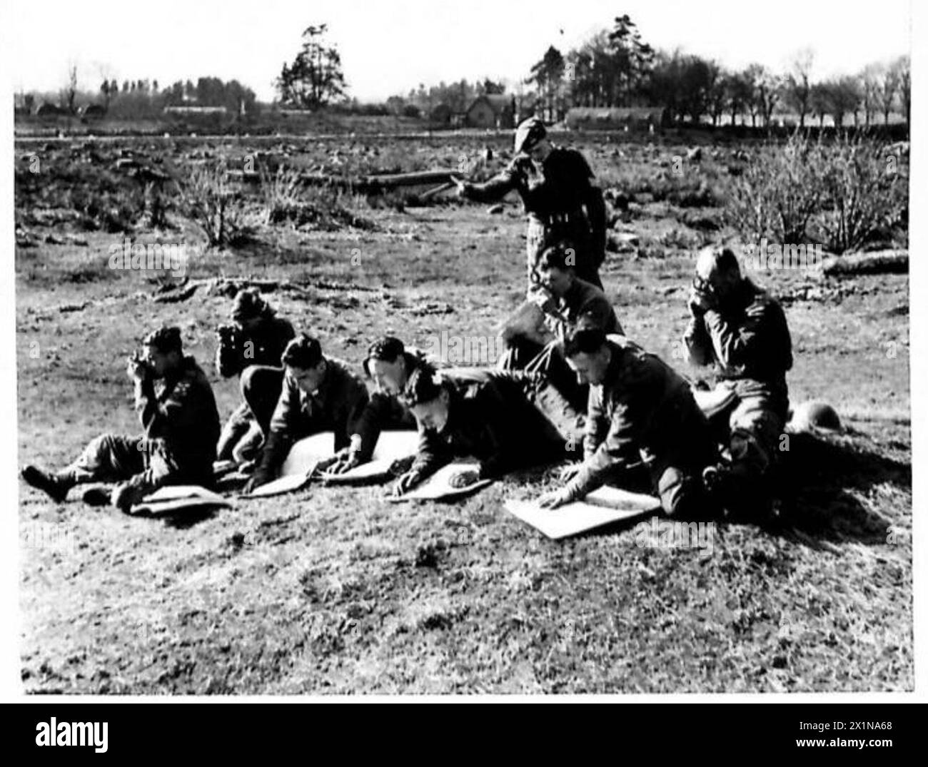 Army training map Cut Out Stock Images & Pictures - Alamy