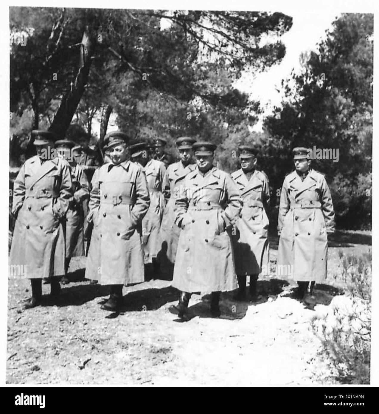 TURKISH MILITARY MISSION VISITS NORTH AFRICA - Group of Turkish ...