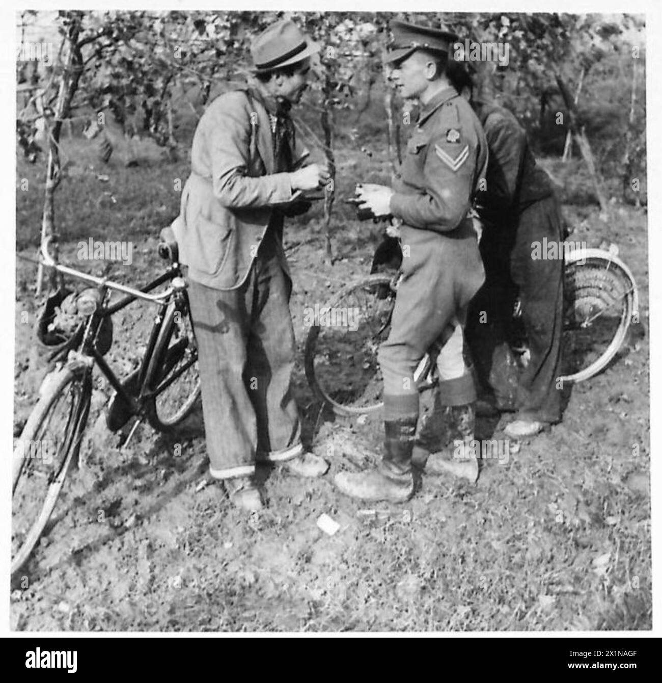 British army identity card Black and White Stock Photos & Images - Alamy