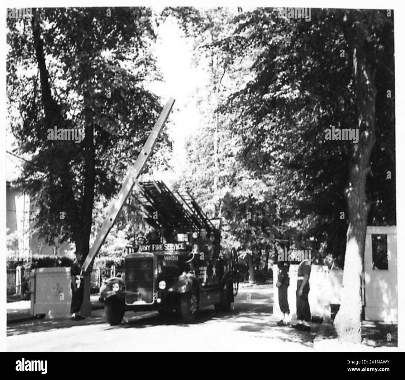 BIG THREE CONFERENCE ARMY FIRE SERVICE AT POTSDAM [76 Fire Bde., 113 ...
