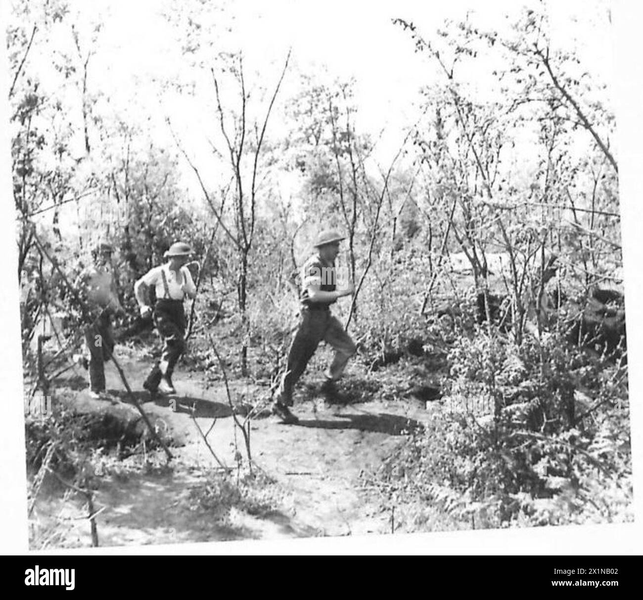 FIFTH ARMY : ANZIO BRIDGEHEAD (VARIOUS) - A mortar detachment making ...