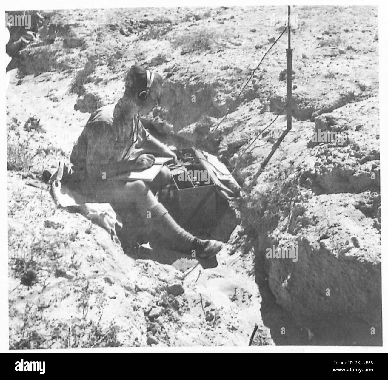 The wireless operator Cut Out Stock Images & Pictures - Alamy