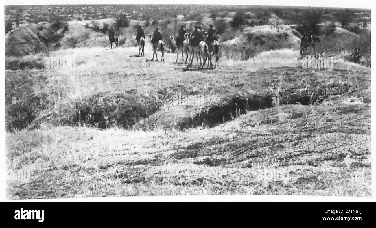 AN ADVANCED POST HELD BY AN INDIAN INFANTRY BRIGADE ON THE ERITRAEAN ...