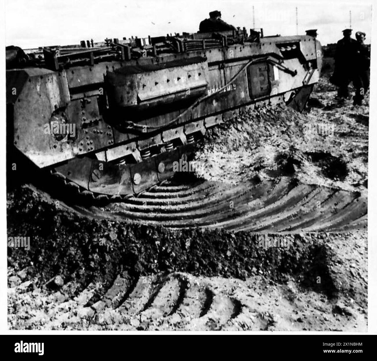 Tank rear view Black and White Stock Photos & Images - Alamy