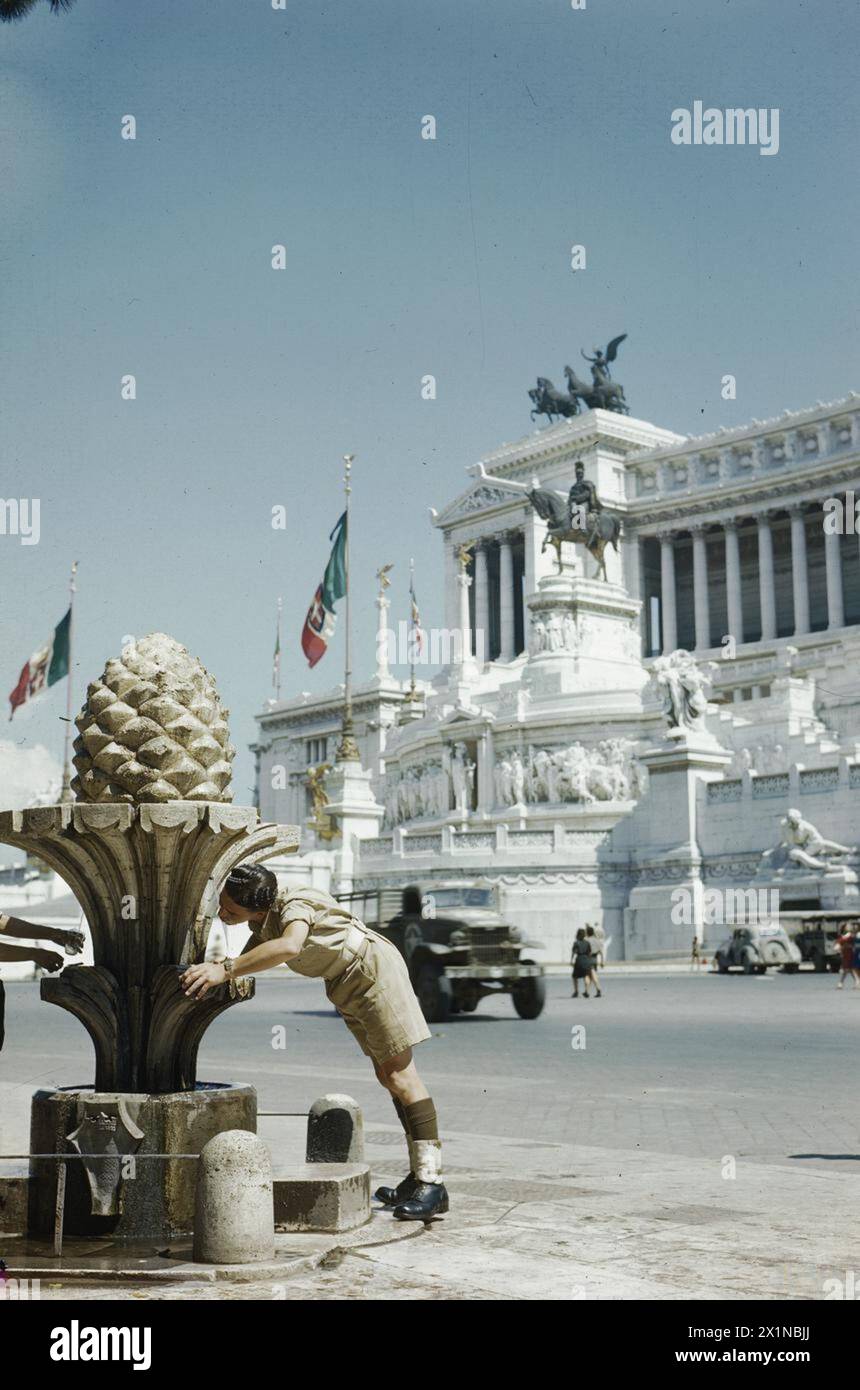 THE BRITISH ARMY ON LEAVE IN ITALY, JUNE 1944 - 'A Day in Rome with ...