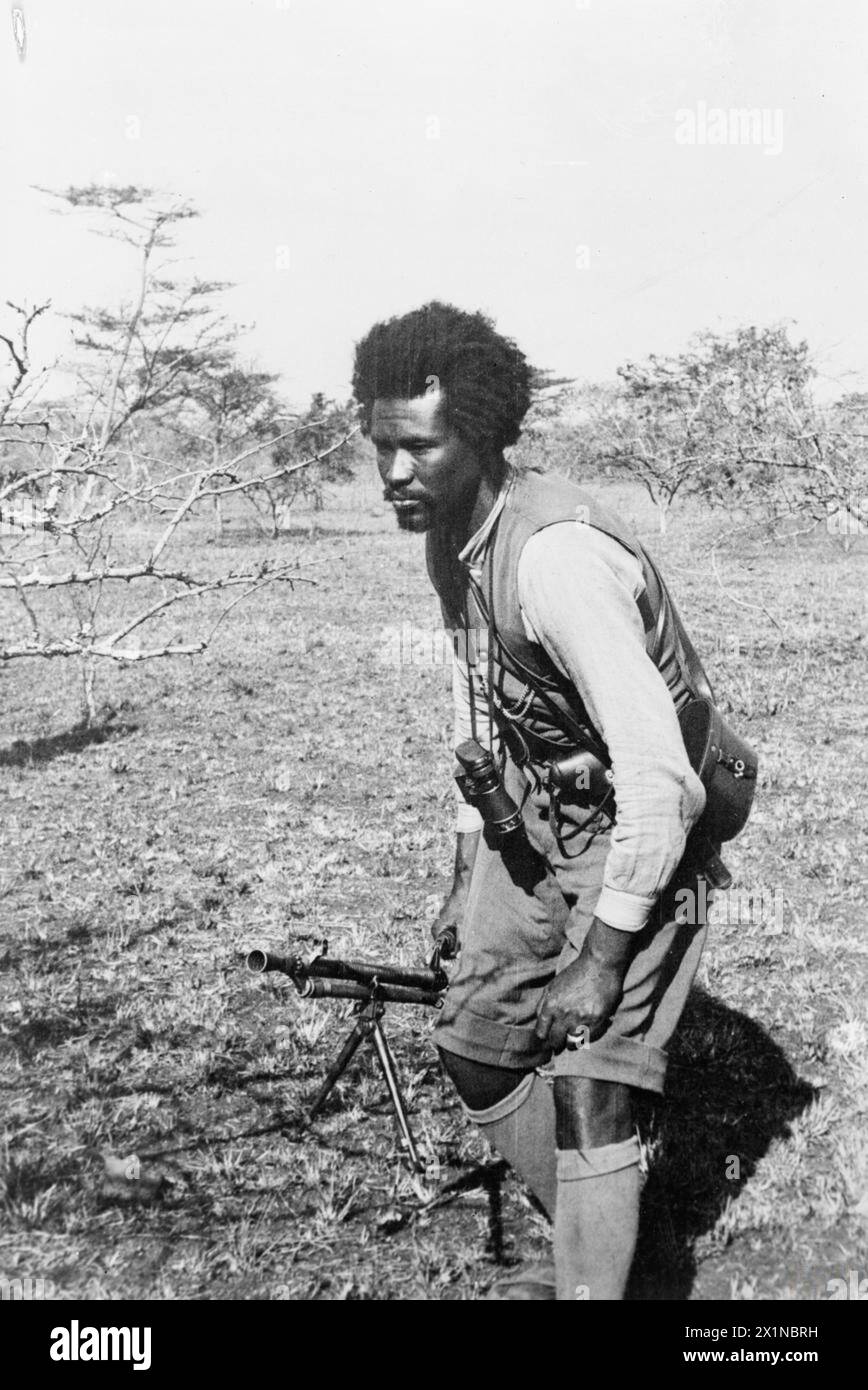 AN ABYSSINIAN GUERILLA PATRIOT LED 5,000 MEN AGAINST ITALIANS AT JIMMA ...