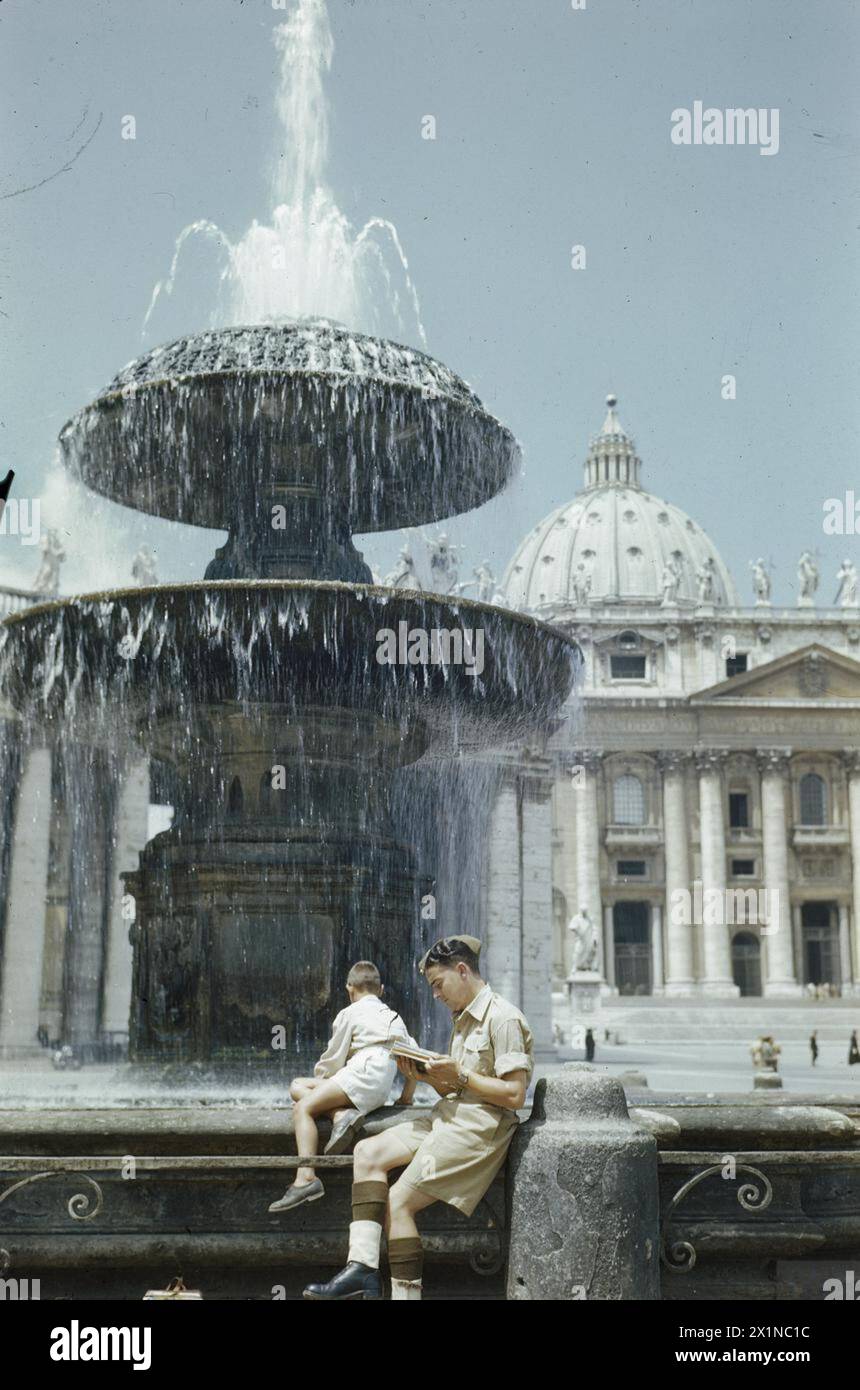 THE BRITISH ARMY ON LEAVE IN ITALY, JUNE 1944 - 'A Day in Rome with ...