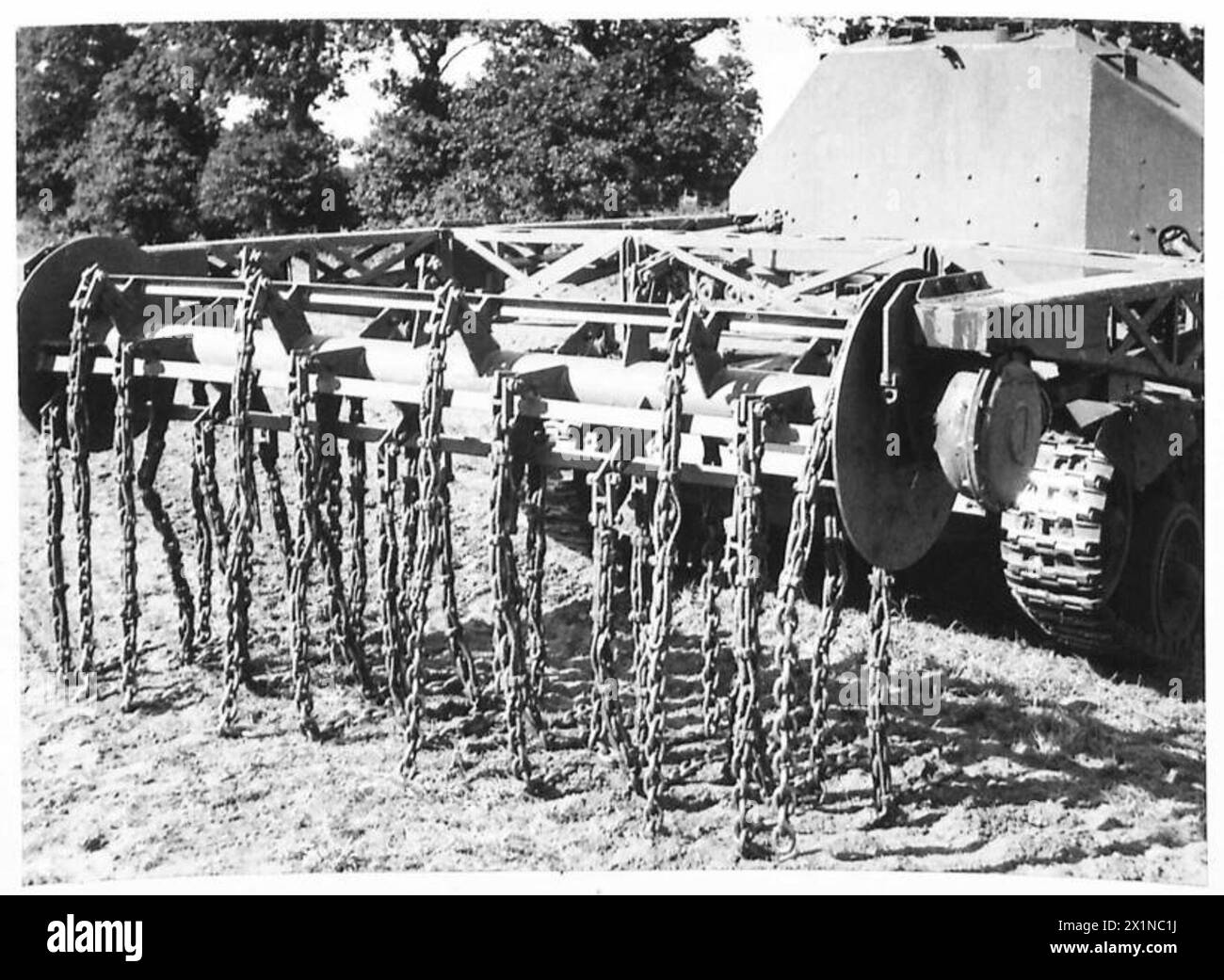 SECRET FOR 79TH ARMOURED DIVISION - SCORPION, showing Flails, British ...