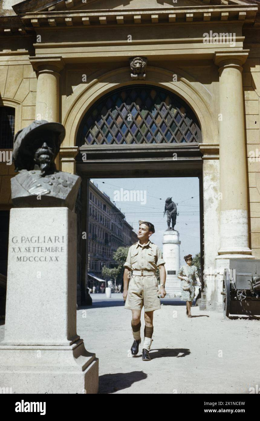 THE BRITISH ARMY ON LEAVE IN ITALY, JUNE 1944 - 'A Day in Rome with ...
