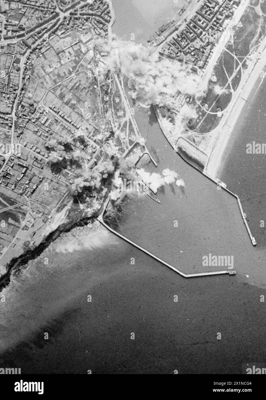 ROYAL AIR FORCE BOMBER COMMAND, 1942-1945. - Vertical aerial photograph ...