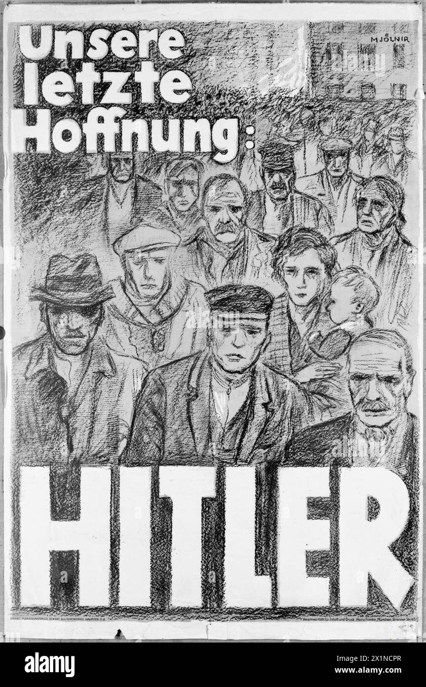 Adolf hitler document hi-res stock photography and images - Alamy