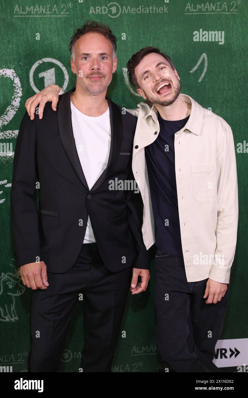 ALMANIA - Staffel 2 Premiere David Gruschka Regisseur und Phil Laude ...