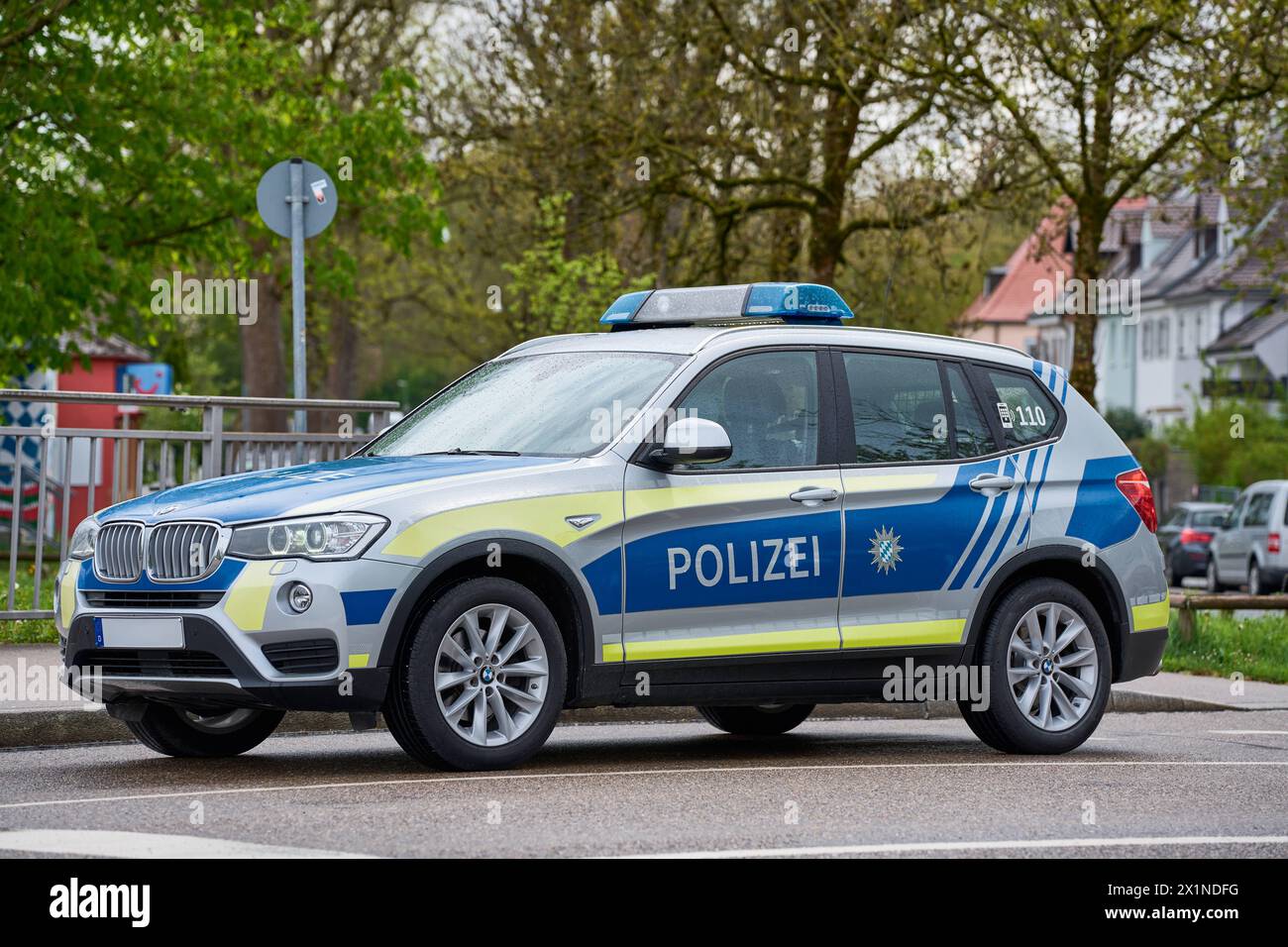 Bavarian police car hi-res stock photography and images - Alamy