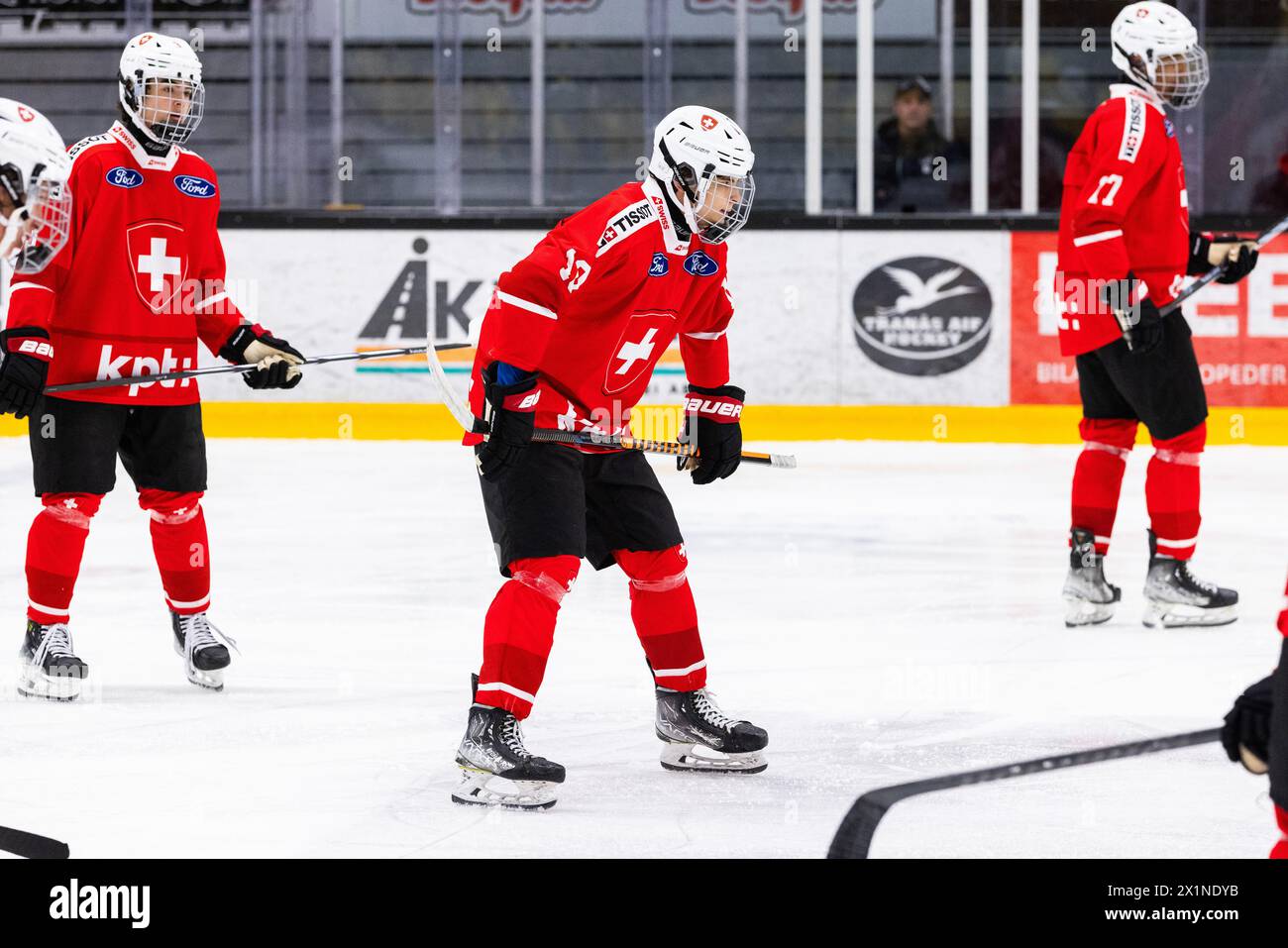 Niklas Aebli of, Switzerland. , . looks dejected after 5-0 during the 5 ...