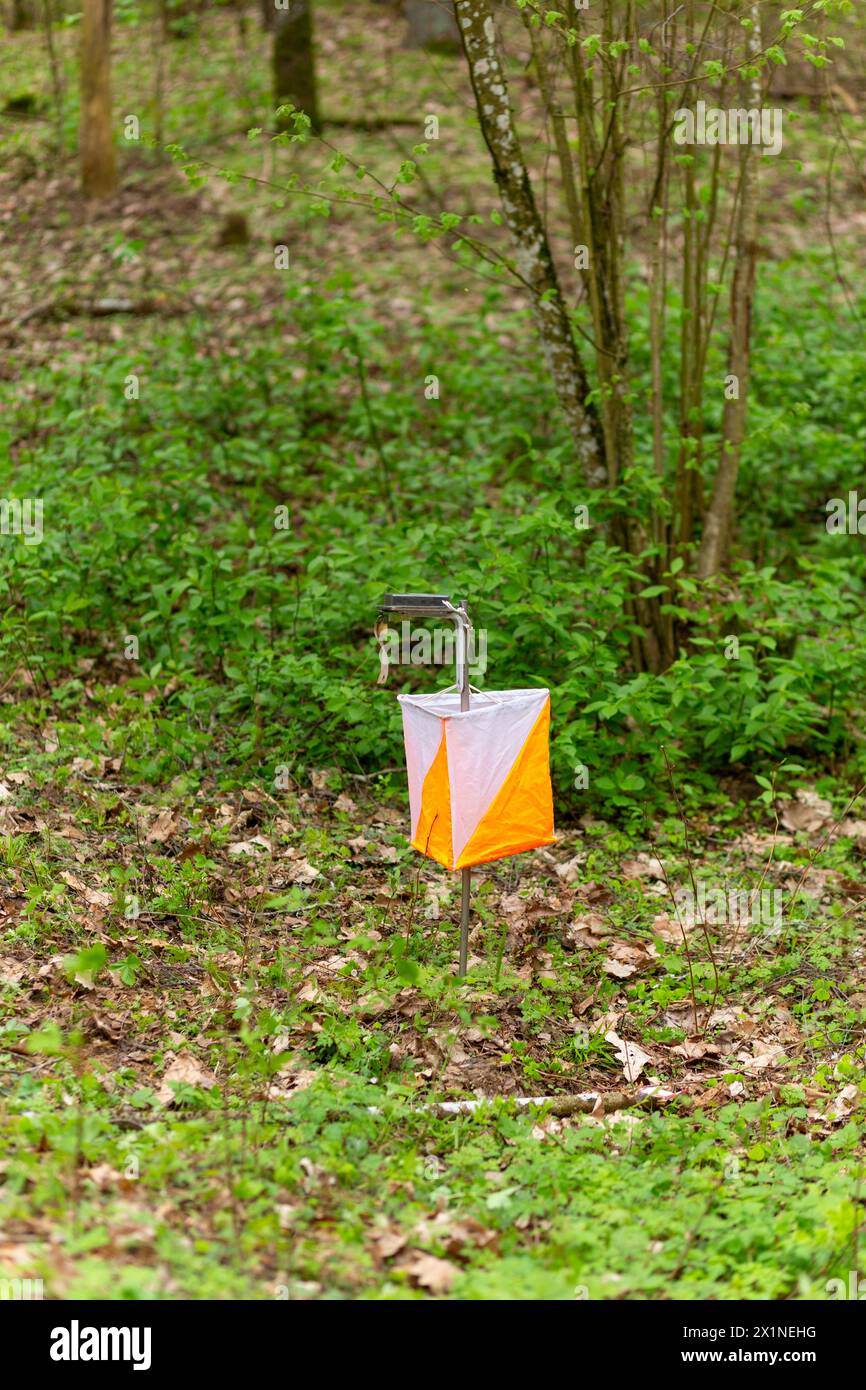 Orienteering. Control point Prism and electric composter for ...