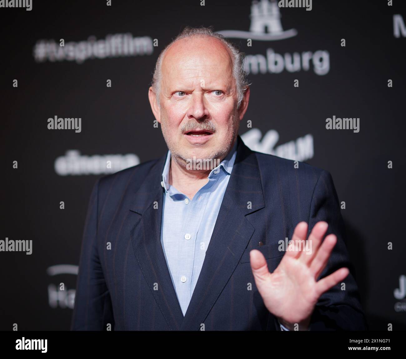 Hamburg, Germany. 17th Apr, 2024. Axel Milberg, actor, attends the ...