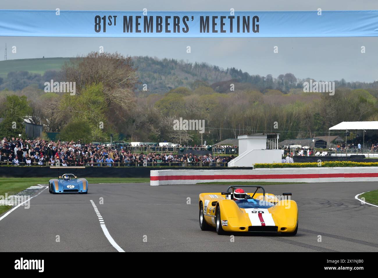 Max Banks, Andrew Banks, McLaren-Chevrolet M6B, Can-Am Demonstration, a ...