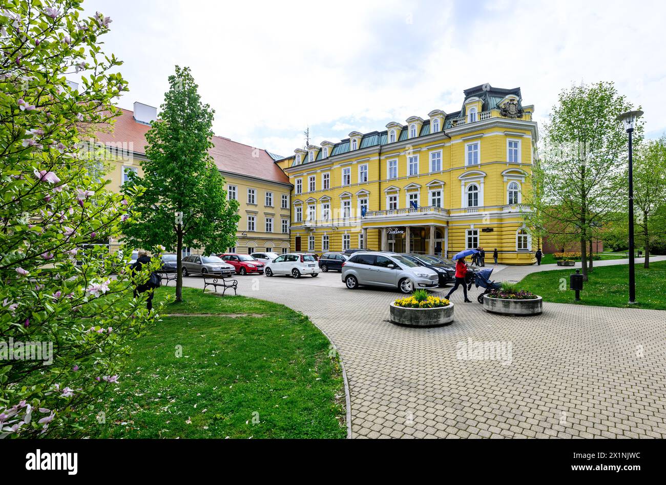 Teplice, Czech Republic. 17th Apr, 2024. The Beethoven Spa house, the ...