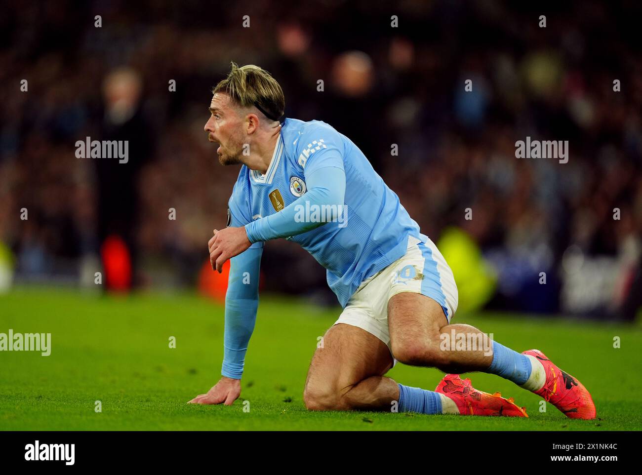 Manchester City's Jack Grealish during the UEFA Champions League ...
