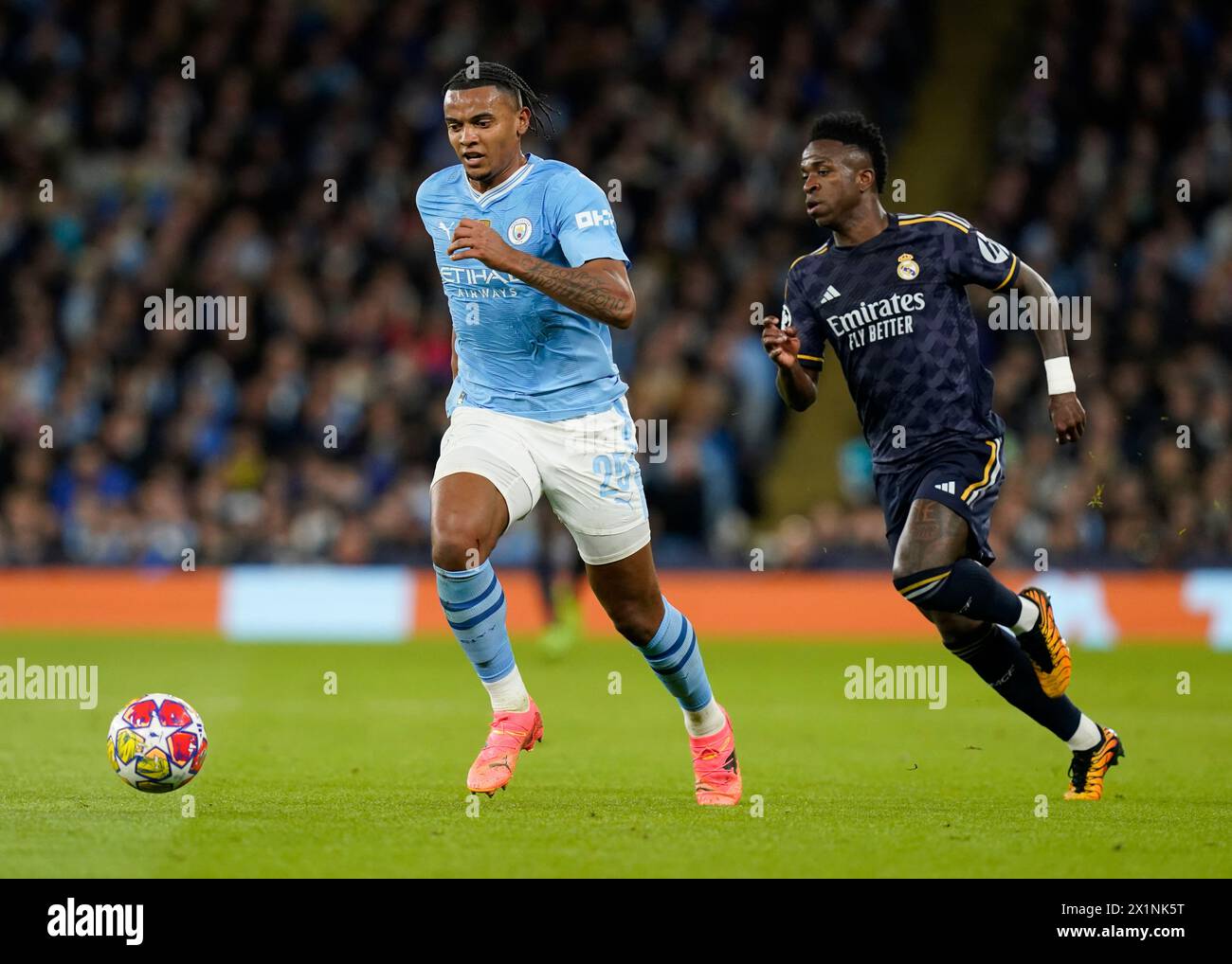 Manchester, UK. 17th Apr, 2024. Manuel Akanji of Manchester City ...