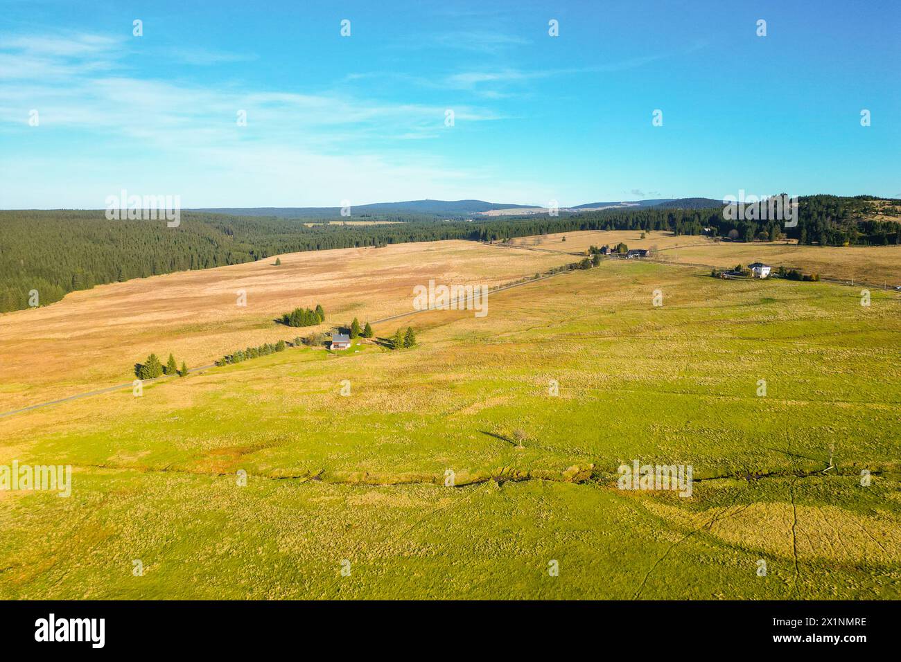 Meadow road channel flow hi-res stock photography and images - Alamy