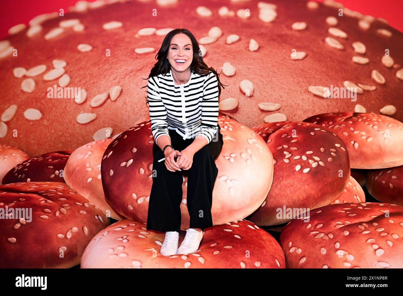 EDITORIAL USE ONLY Vicky Pattinson at a multi-sensory experience ...