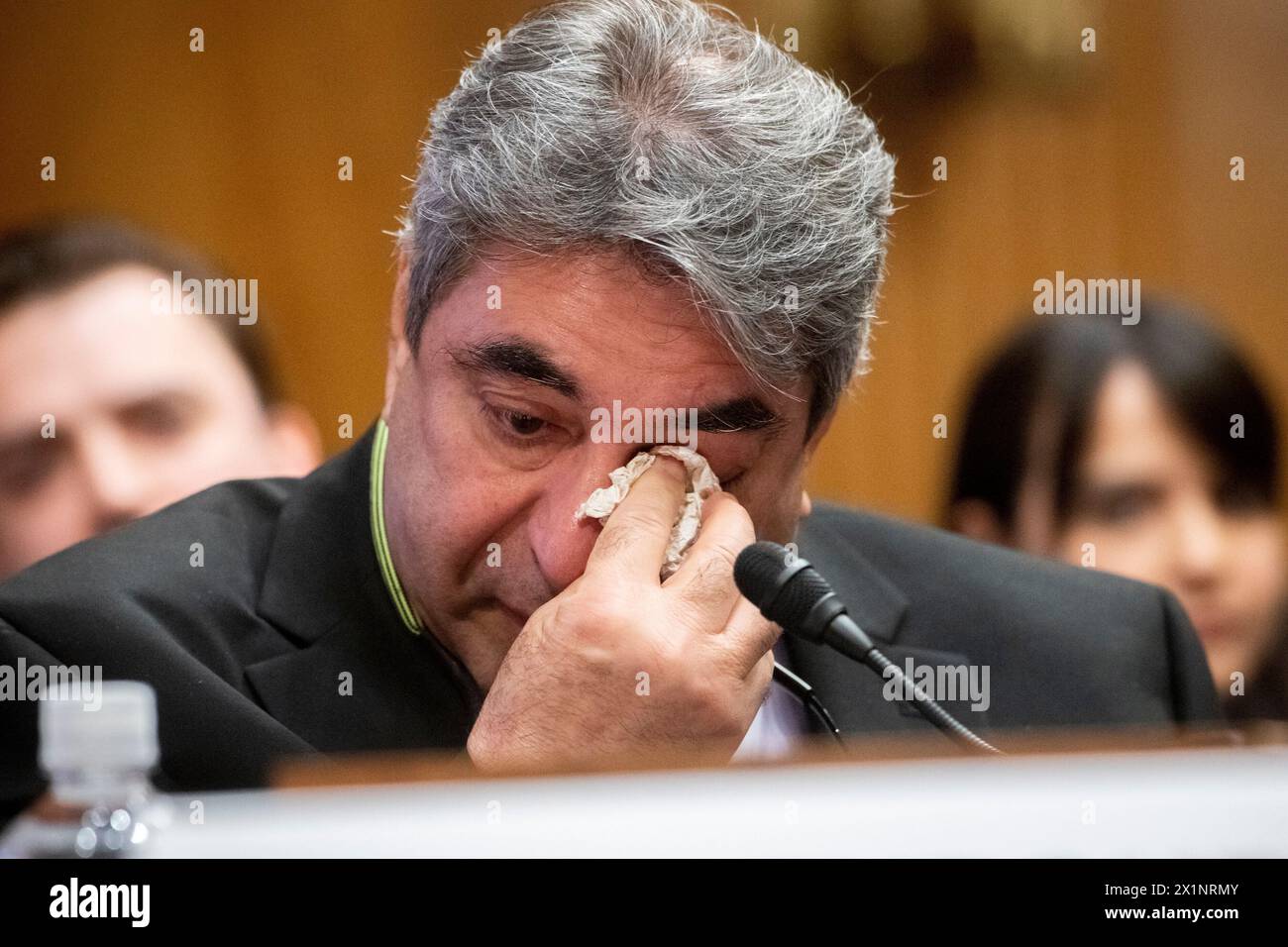 Washington, Vereinigte Staaten. 17th Apr, 2024. Sam Salehpour, Current ...