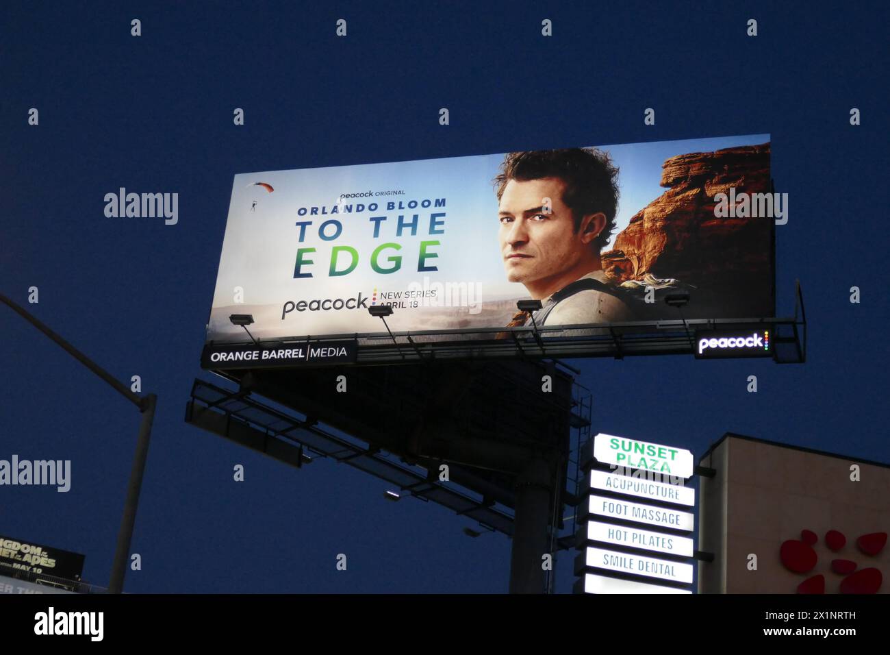 Los Angeles, California, USA 16th April 2024 Orlando Bloom To The Edge ...