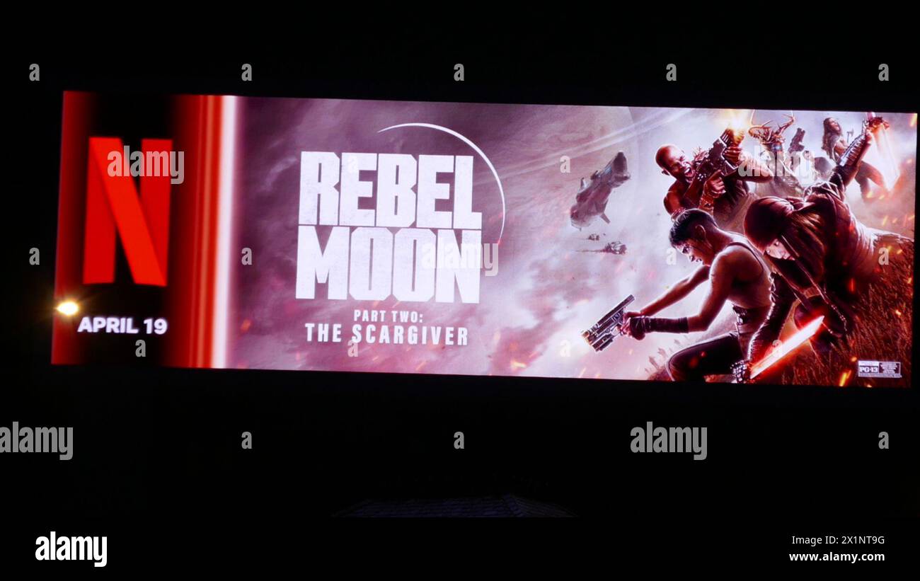 Los Angeles, California, USA 16th April 2024 Rebel Moon Part 2 The ...