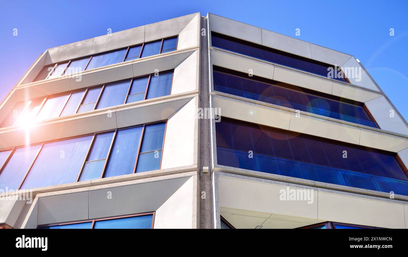 Modern elements in contemporary architecture.. Architectural details of ...