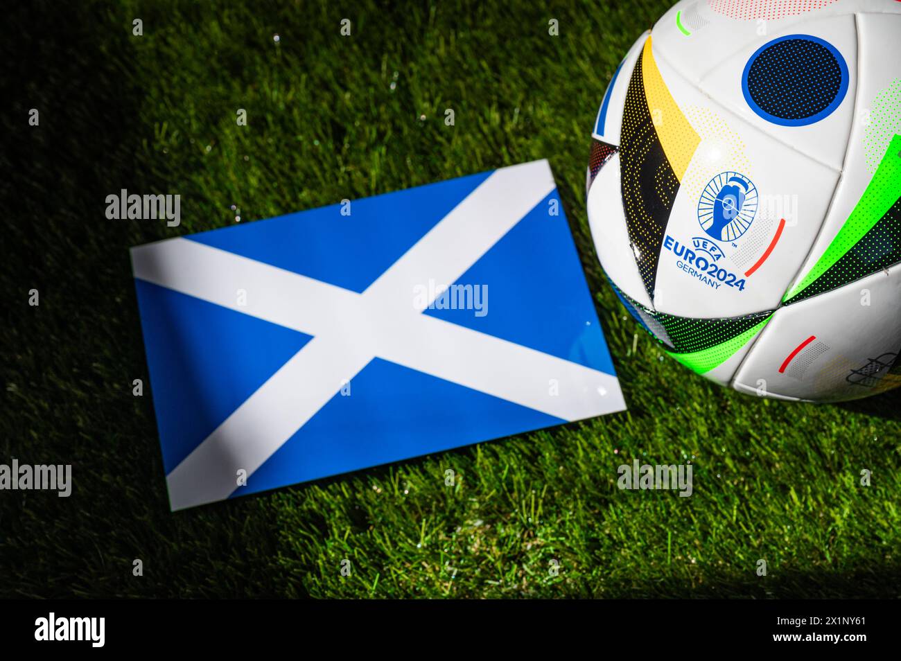 Scotland football team 2024 hi-res stock photography and images - Alamy