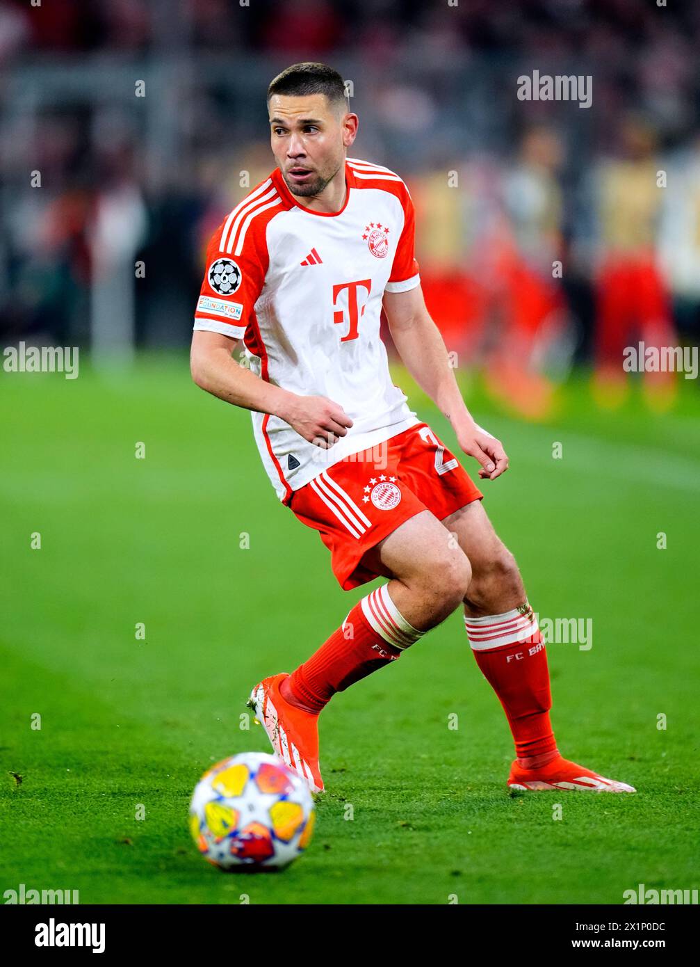 Bayern Munich's Raphael Guerreiro during the UEFA Champions League ...