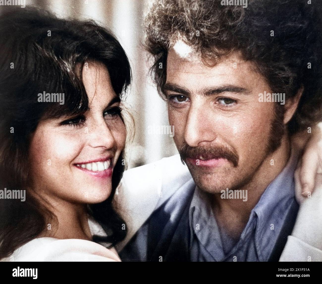 Amy Levitt, Dustin Hoffman, on-set of the film, "Who Is Harry Kellerman ...