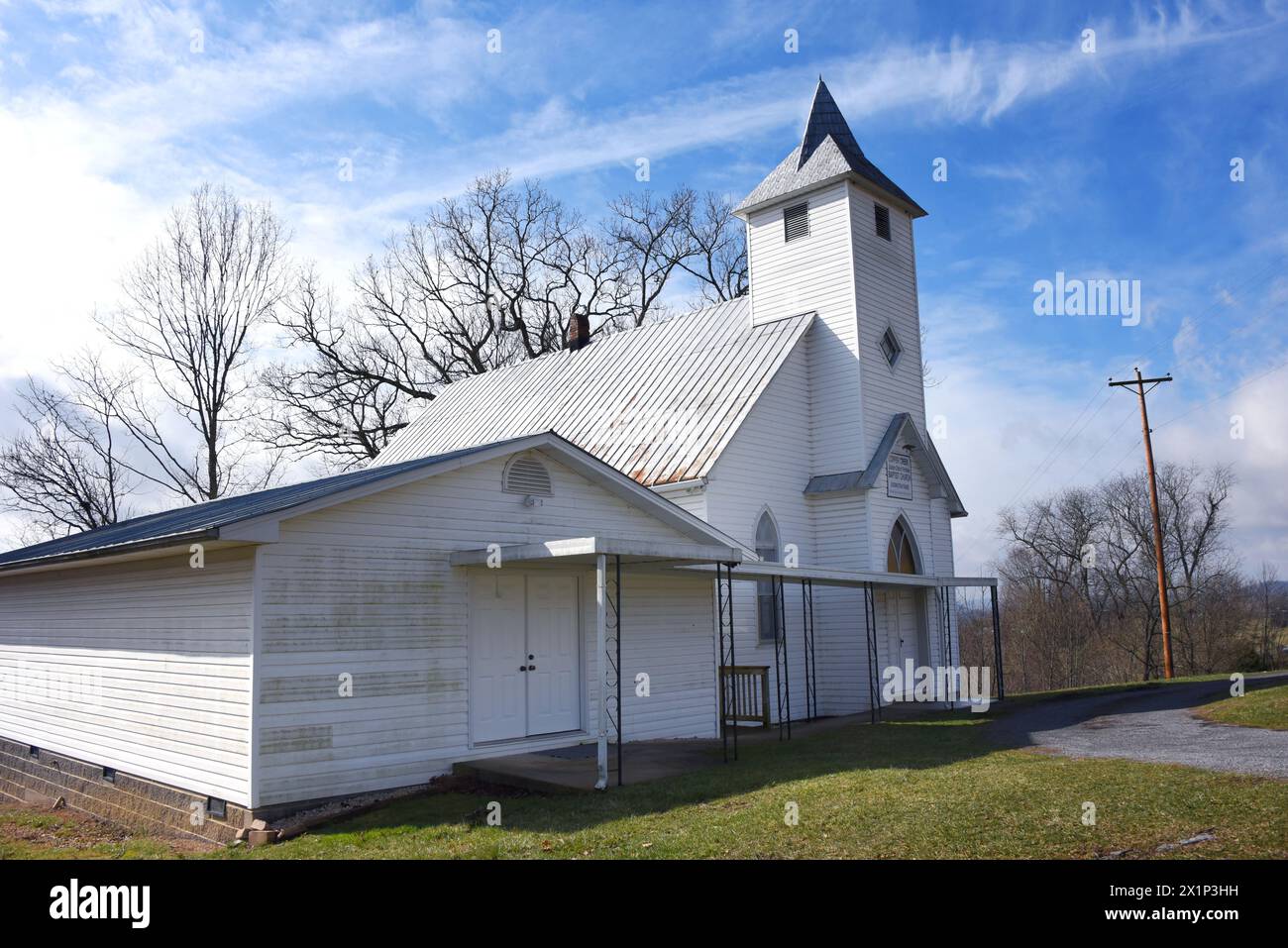 Small country church, Copper Creek Eastern District Primitive Baptist ...
