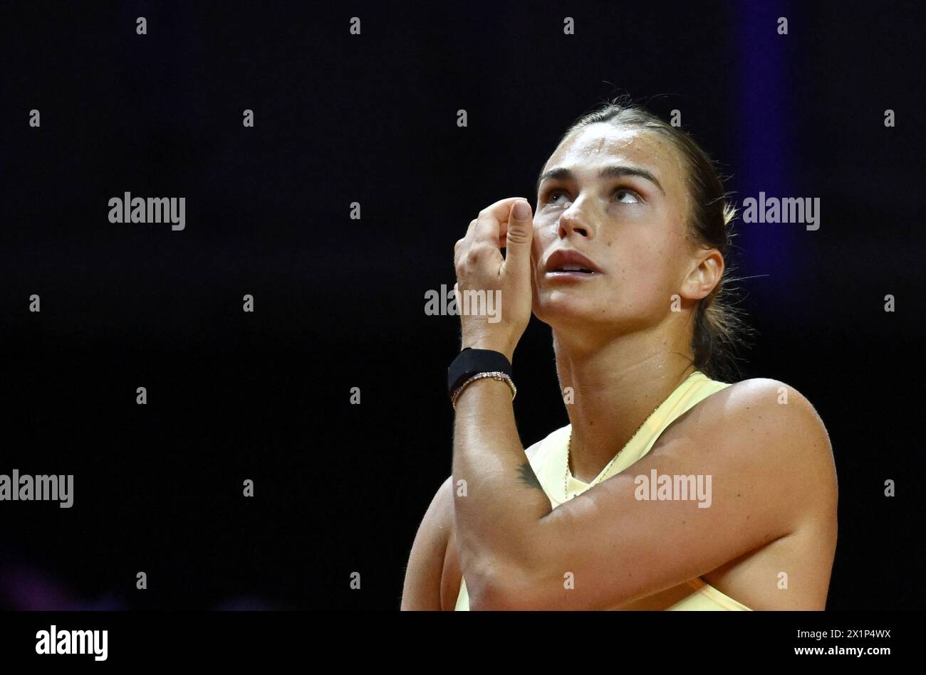 Aryna sabalenka 2024 reacts hi-res stock photography and images - Alamy