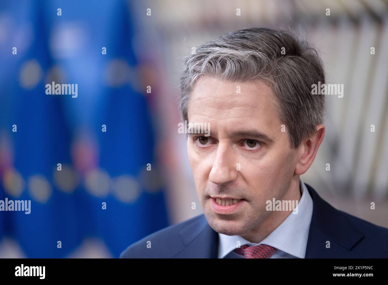 Taoiseach simon harris hi-res stock photography and images - Alamy