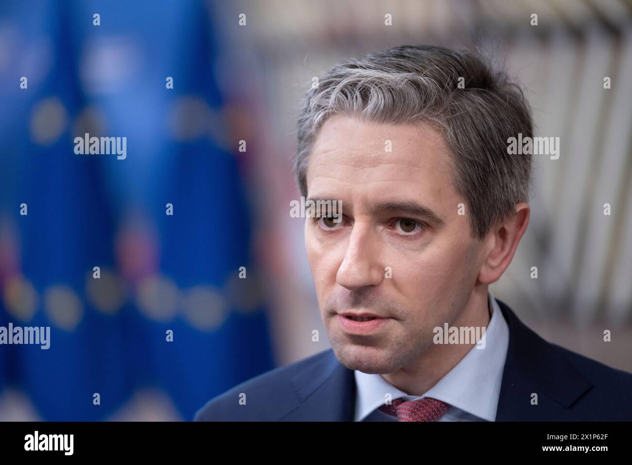Taoiseach simon harris hi-res stock photography and images - Alamy