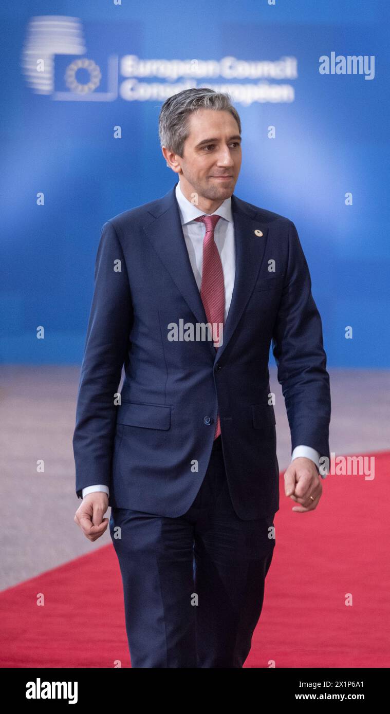 Taoiseach simon harris hi-res stock photography and images - Alamy
