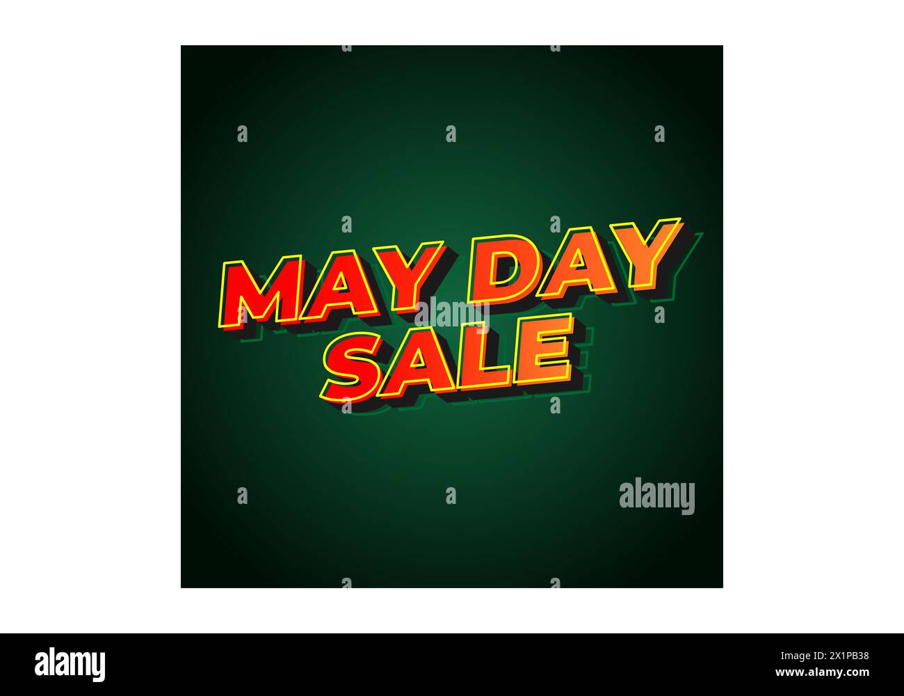 May day sale text Cut Out Stock Images & Pictures - Alamy