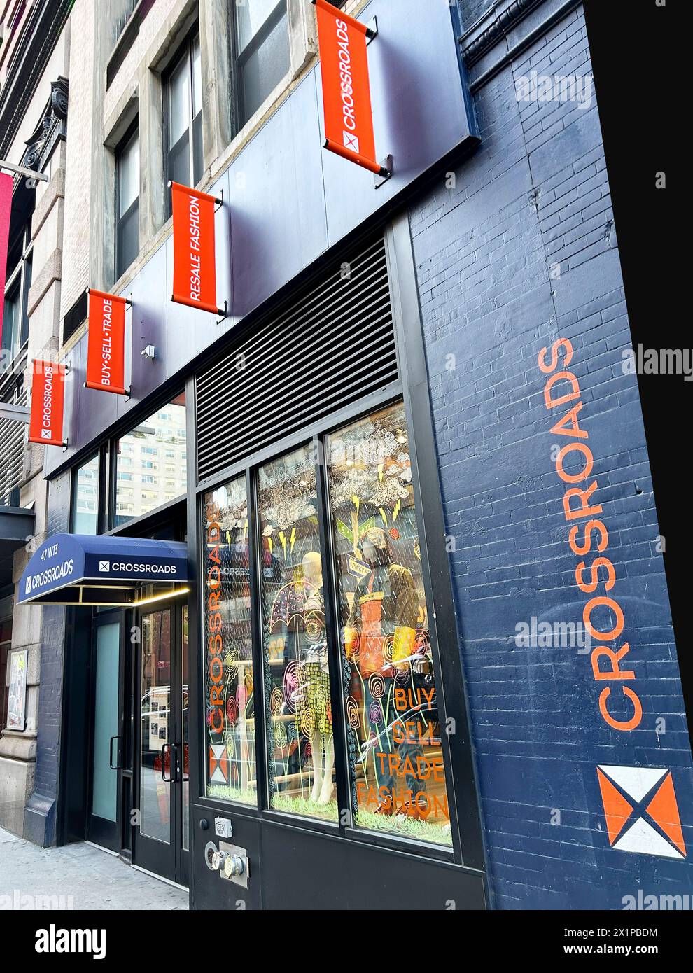 Crossroads Trading thrift store, West 13th Street, New York City, New ...