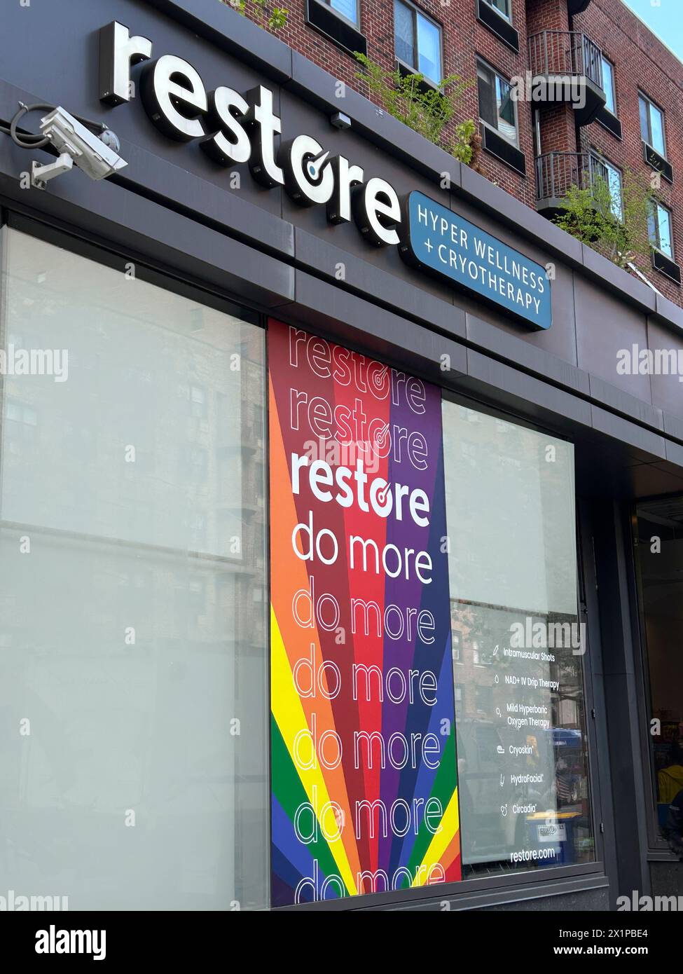Restore Hyper Wellness and Cryotherapy, exterior view, New York City ...