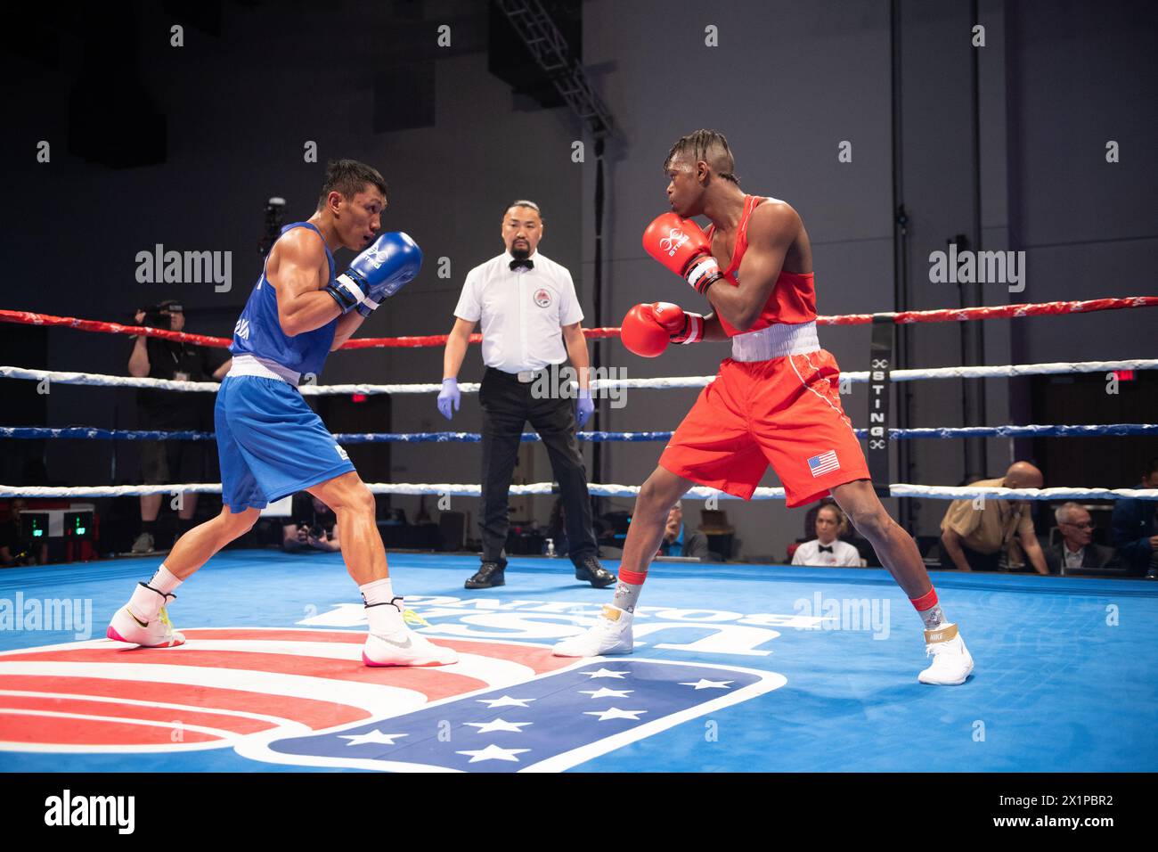 Pueblo, Colorado, USA. 16th Apr, 2024. Terry Washington of the United ...