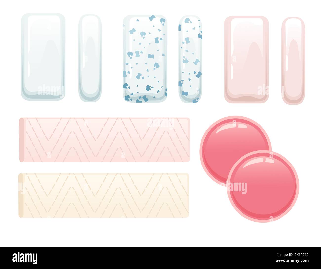 Chewing gum isolated - vector version Stock Vector Image & Art - Alamy