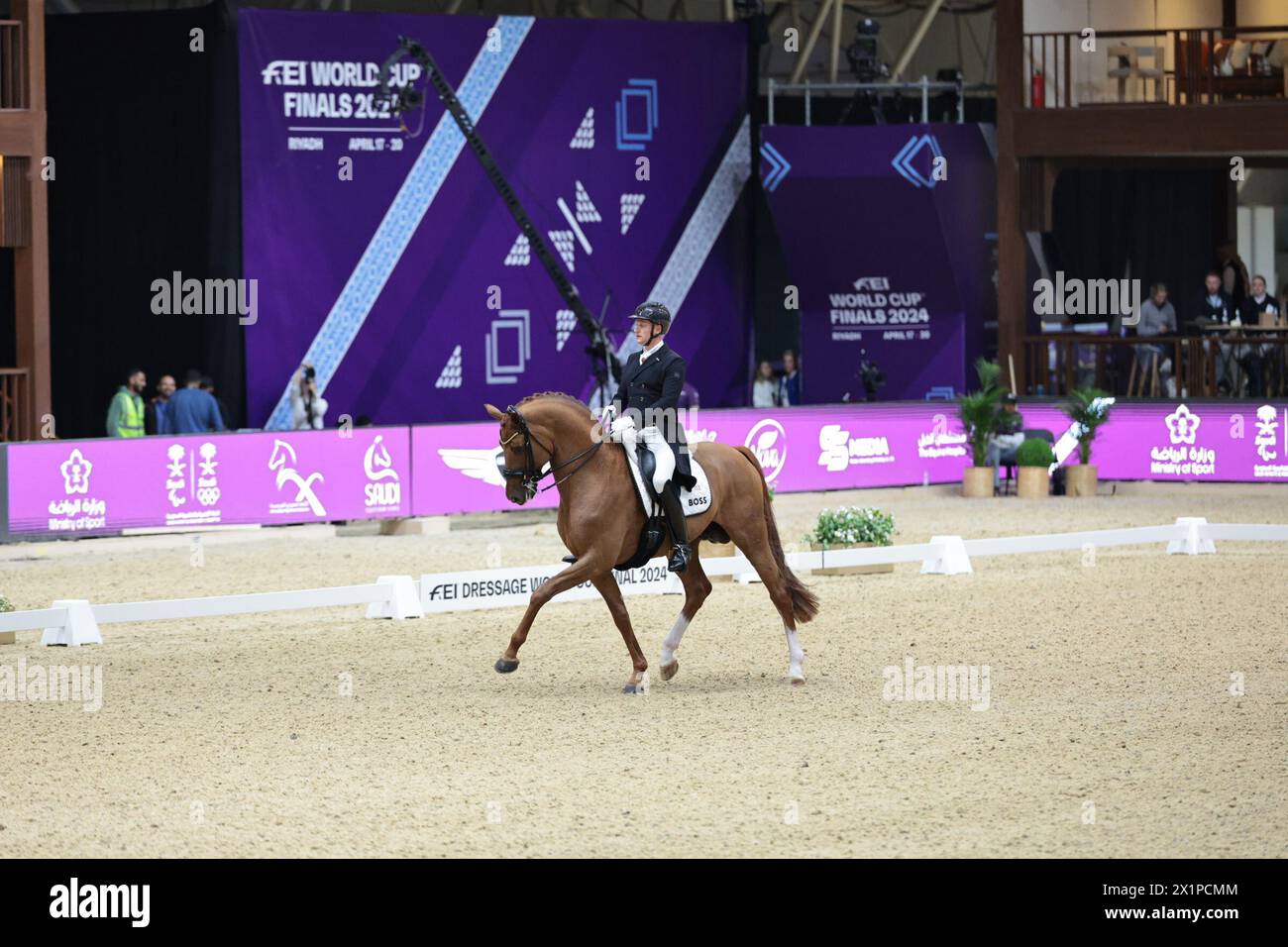 Matthias Alexander Rath of Germany with Destacado FRH during the ...