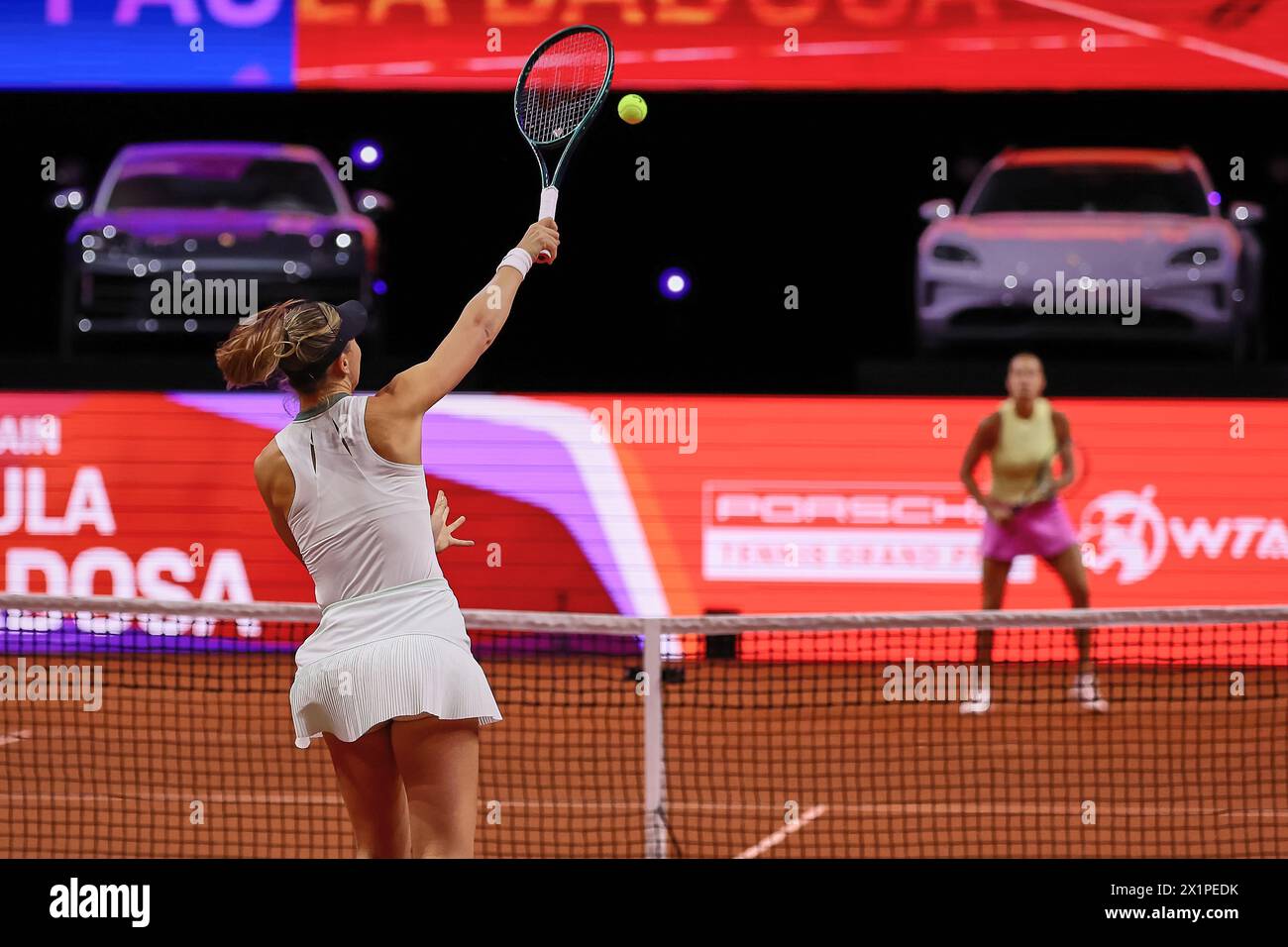 Stuttgart, Baden-Wuerttemberg, Germany. 18th Apr, 2024. Paula Badosa ...