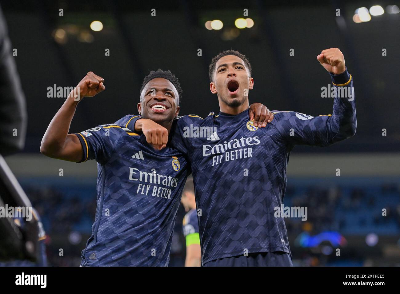 Vinícius Júnior of Real Madrid and Jude Bellingham of Real Madrid ...