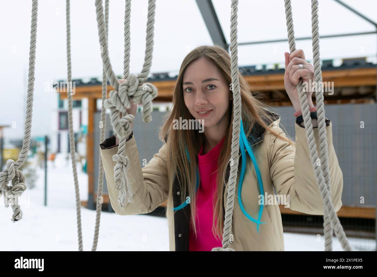Slippery rope hi-res stock photography and images - Alamy