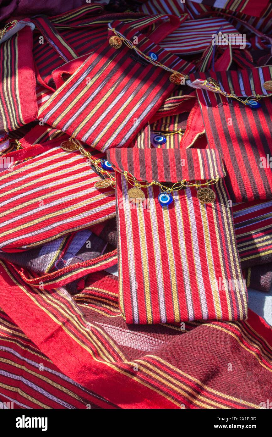 Traditional turkish handmade bags Stock Photo - Alamy