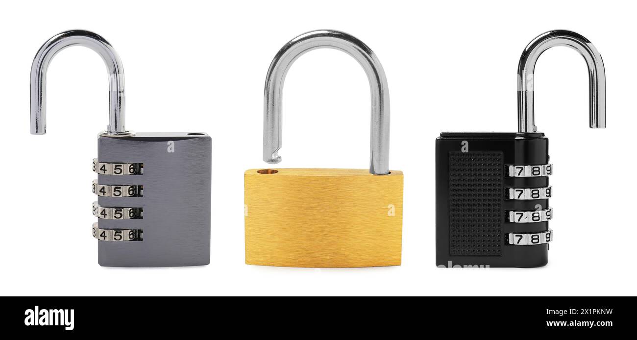 Different padlocks hi-res stock photography and images - Alamy